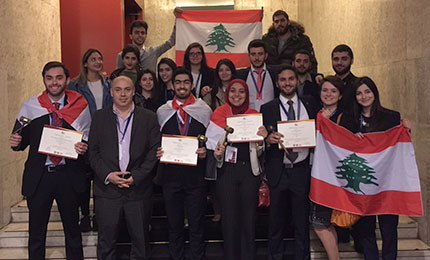LAU delegates win big at Harvard MUN conference in Rome | LAU News