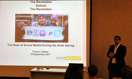 Huffington Post columnist Faisal Abbas discusses social media and the ...